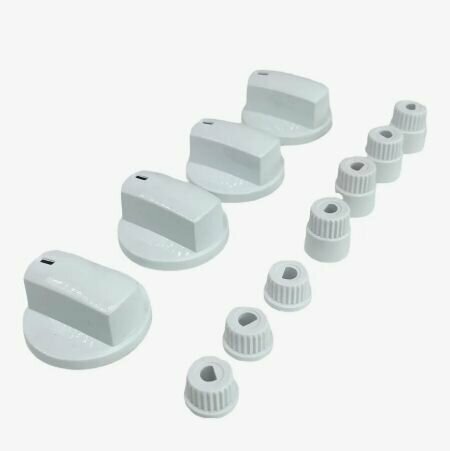 Ручки плиты универсальные комплект 4 шт. KG0025839 (бел.)