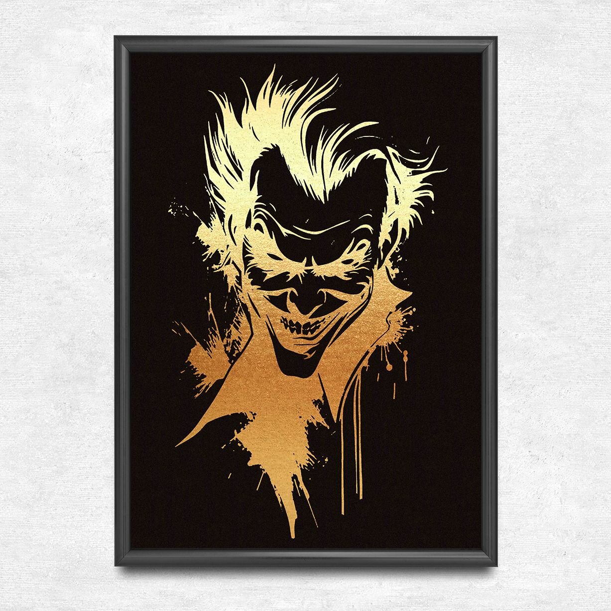 Постер Джокер / Плакат Joker DC Comics по фильму, сериалу, игре