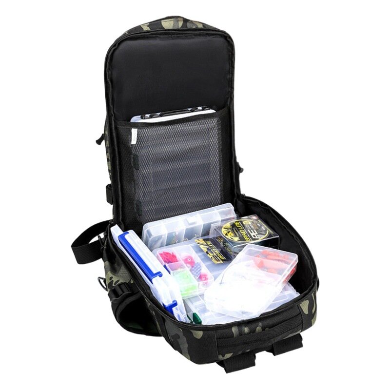 Сумка Luya, камуфляж Скорпиона, для рыбалки, на одно плечо