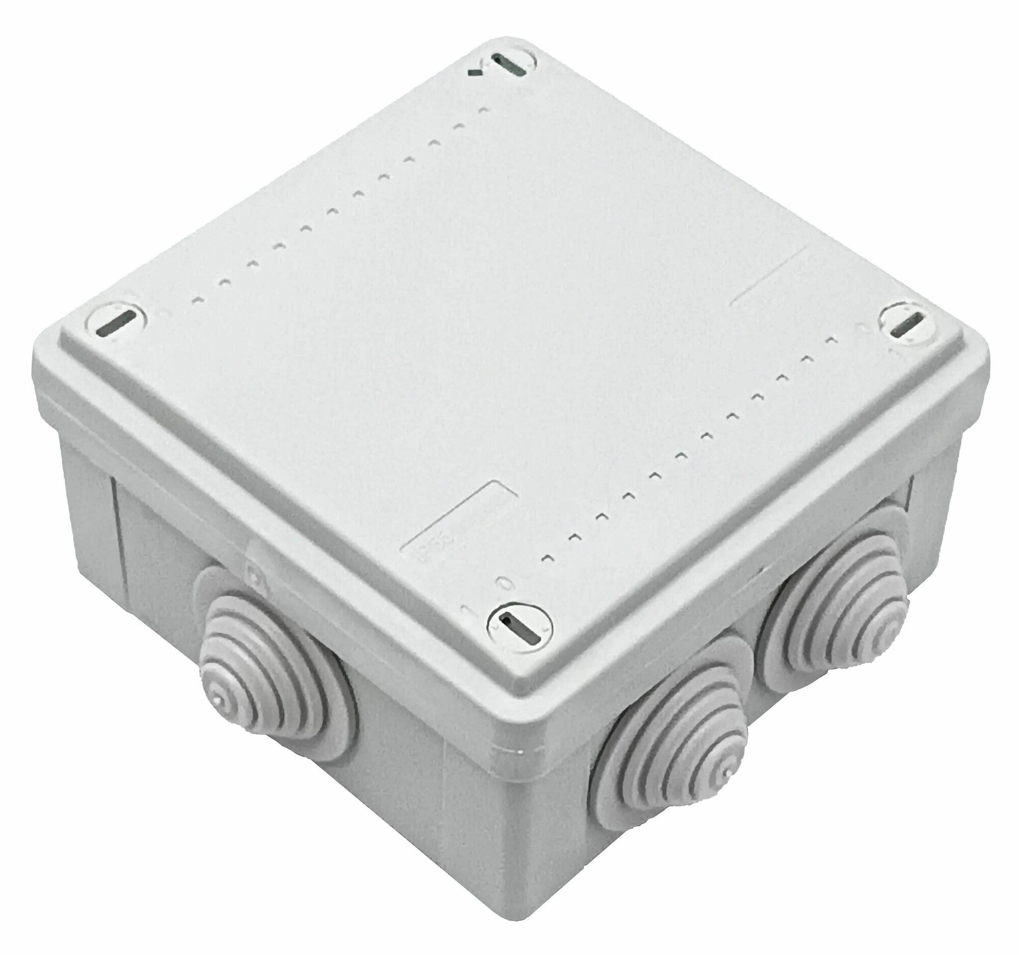 Коробка ответвительная DKC 53800R с 8+2 кабельными вводами д.25/20 мм, IP55,100х100х50 мм (4)
