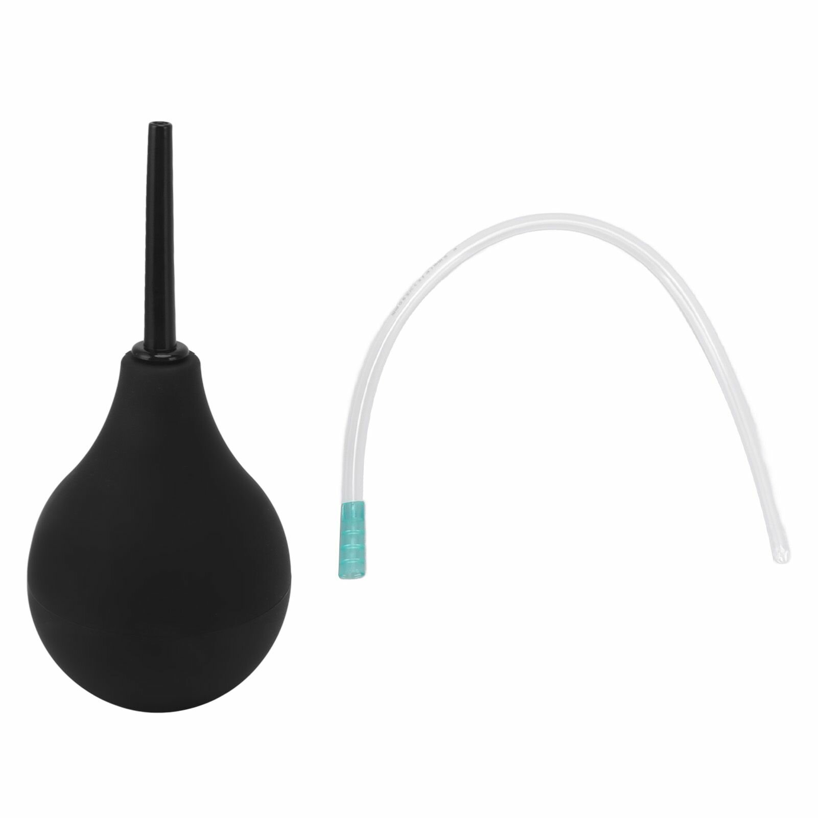 Набор черных силиконовых клизм, 89 мл, с одноразовым шлангом для женщин, анальной клизмой, облегчением сужения и интимной чисткой