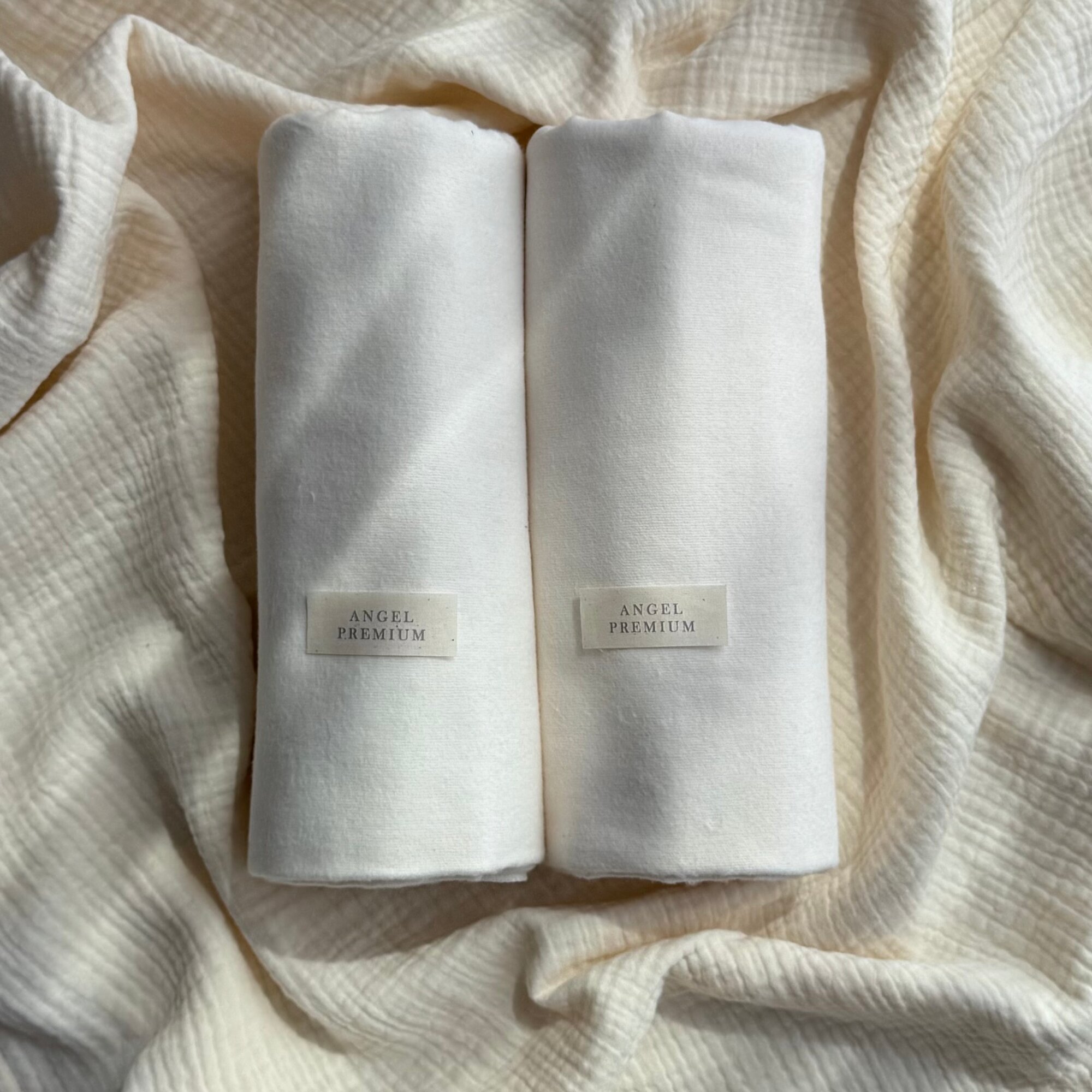Набор больших фланелевых пеленок ANGEL PREMIUM