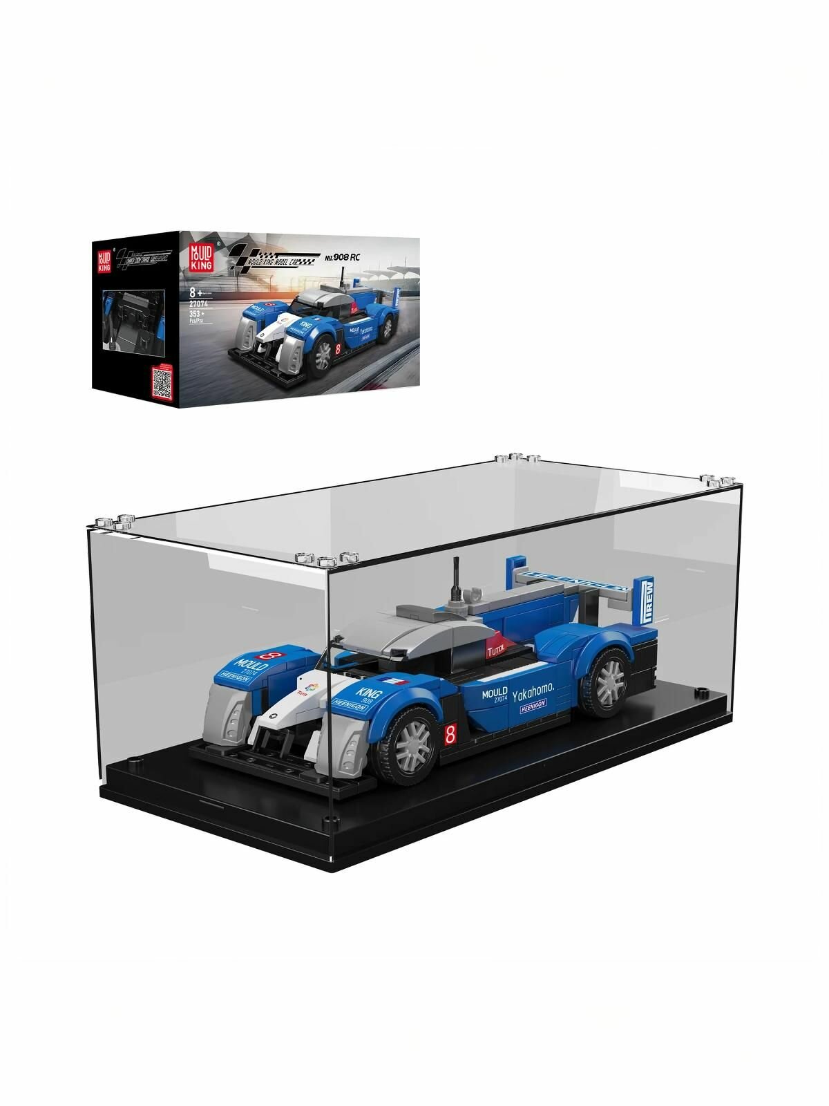 Конструктор Mould King 27074 "Peugeot 908RC", 353 детали YZ
