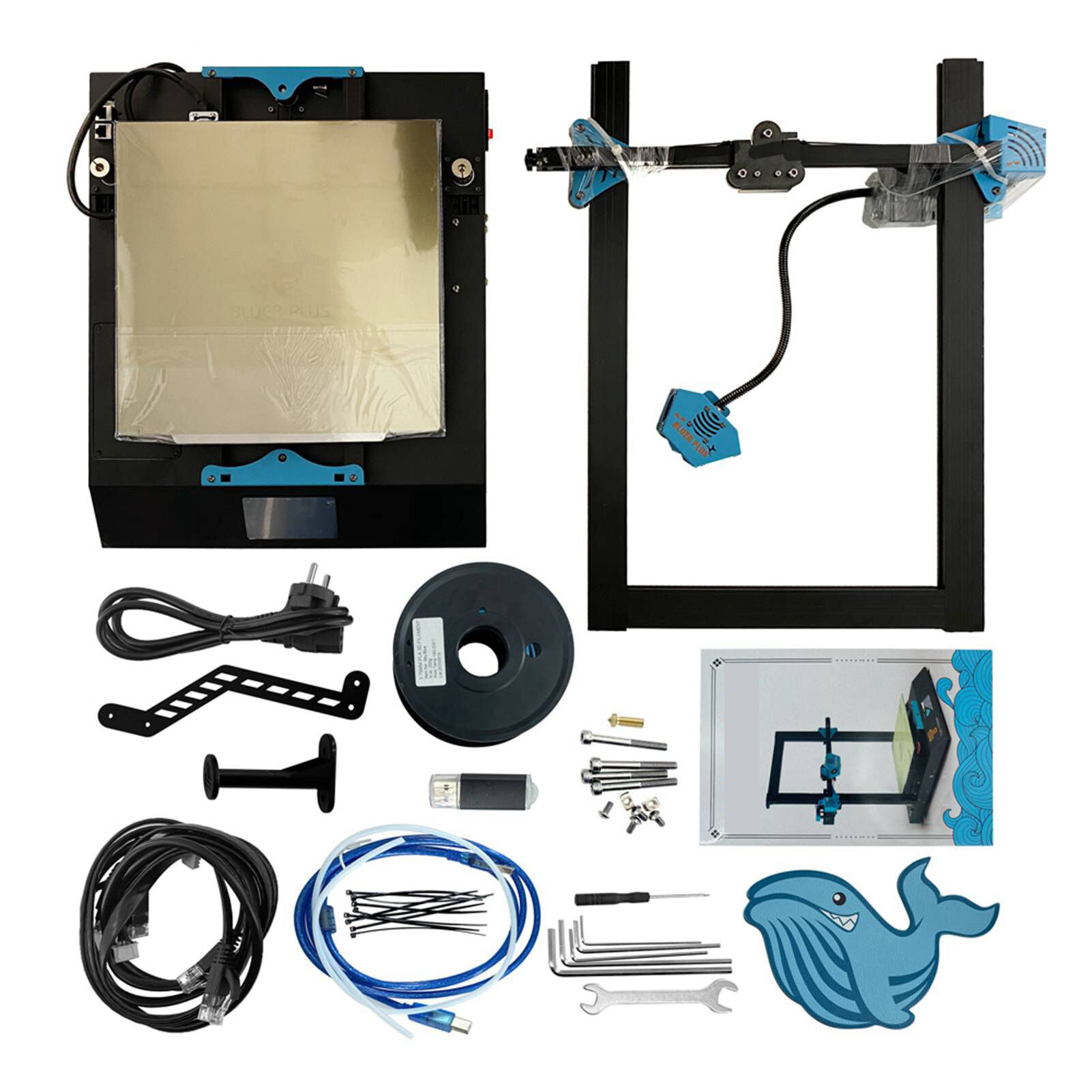 3D-принтер FDM, 300x300x400 мм, автоуровень