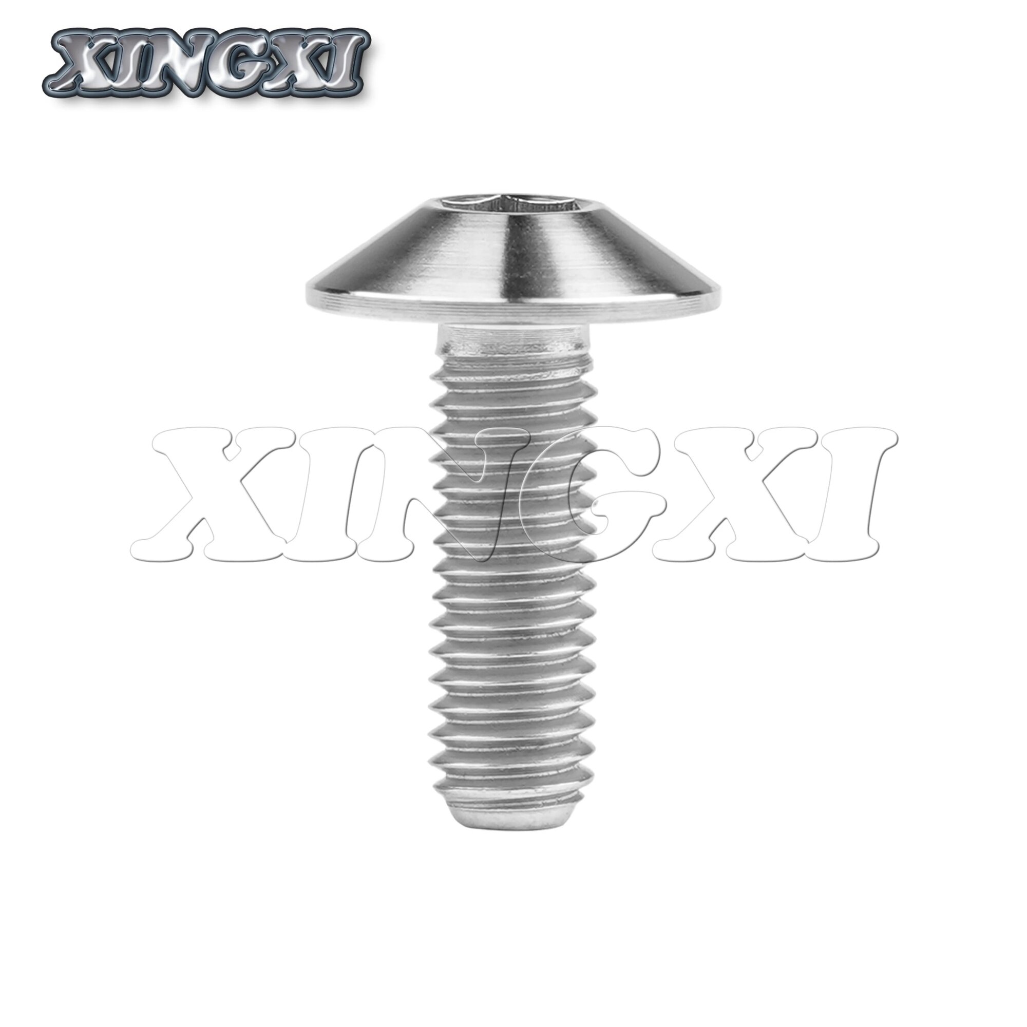 Титановые болты Xingxi M6X12 15 20 25 30 35 мм Titanium, 20mm
