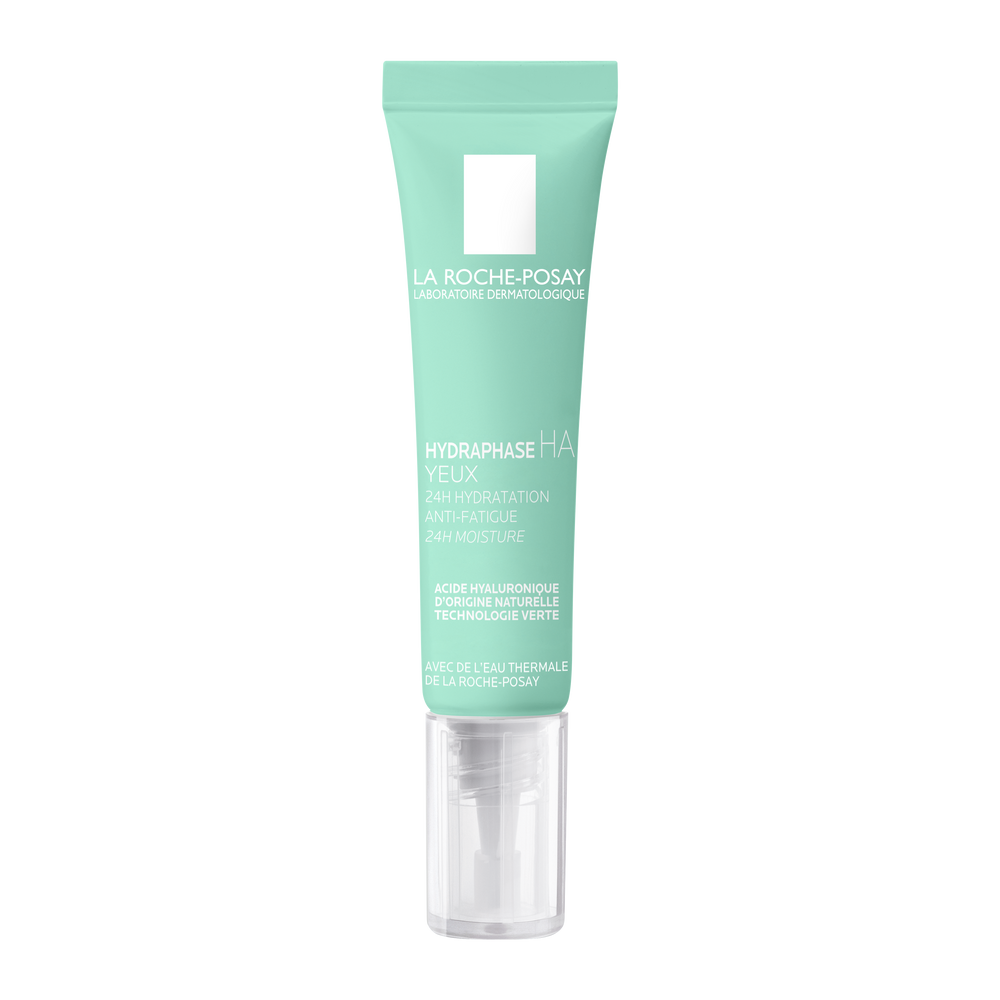 La Roche-Posay Hydraphase Intense Интенсивно увлажняющий крем-гель для кожи вокруг глаз от мешков и кругов с кофеином и гиалуроновой кислотой, 15 мл