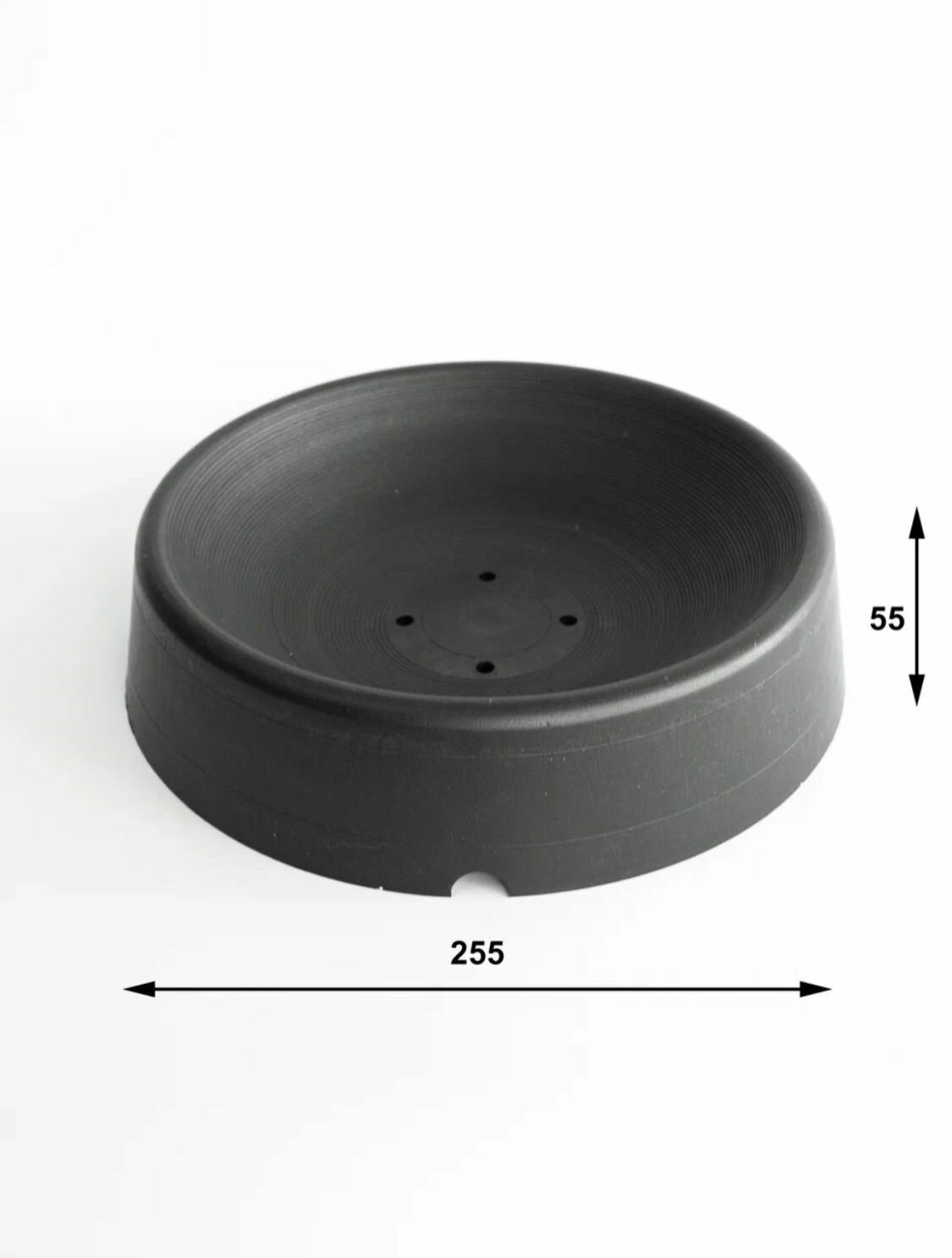 Гнездо пластиковое для голубей 255 мм (20 шт) чёрное