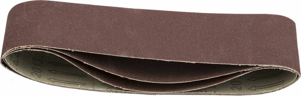Лента шлифовальная STAYER P180, 75х533 мм, MASTER, 3 шт, для ЛШМ 35442-180