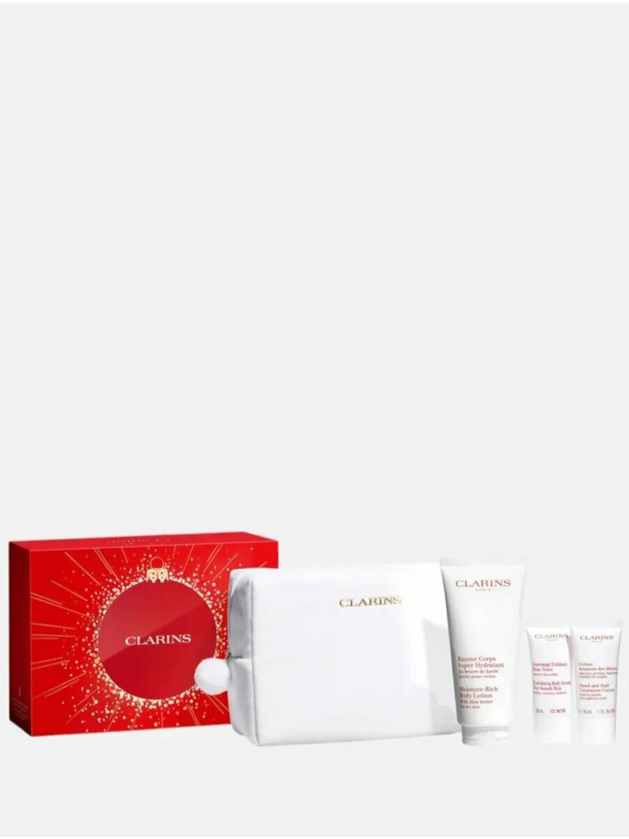 Набор в косметичке CLARINS body hydration holiday, Адвент