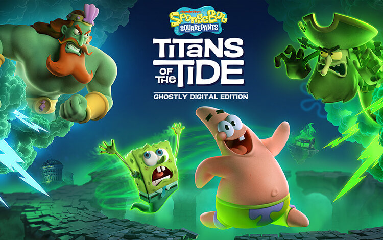 SpongeBob SquarePants: Titans of the Tide Ghostly Digital Edition (Steam; PC; Регион активации РФ, СНГ)