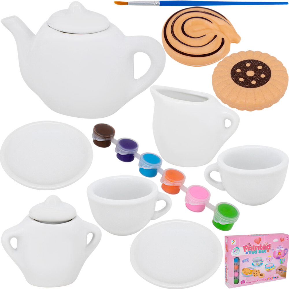 Посуда для росписи Китайская игрушка1 Набор для творчества, для детей от 3 лет FCJ0805379