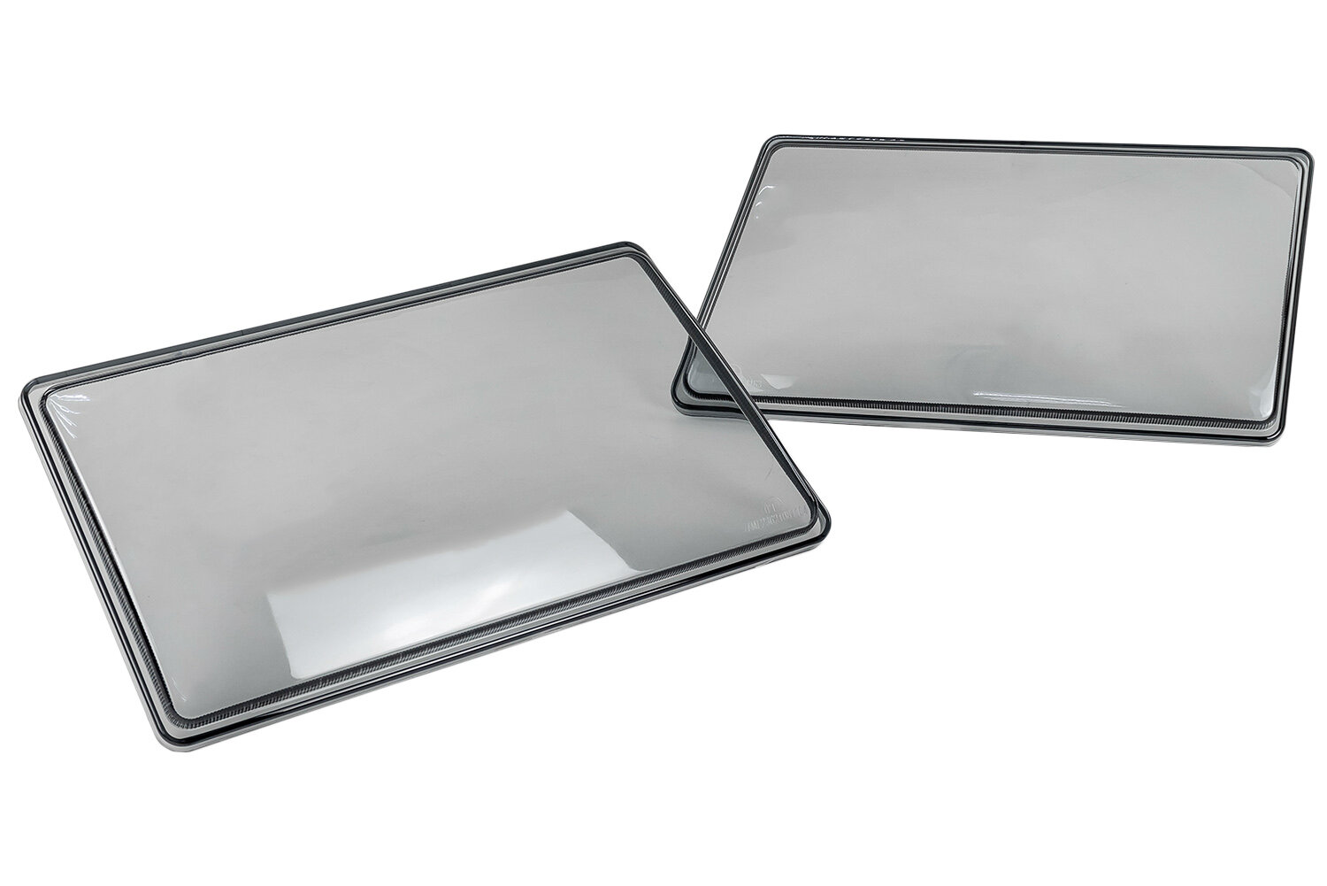 Комплект тонированных гладких стекол фар, оргстекло на ВАЗ 2108-21099