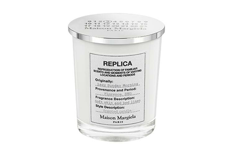Ароматическая свеча Maison Margiela Lazy Sunday Morning, белая