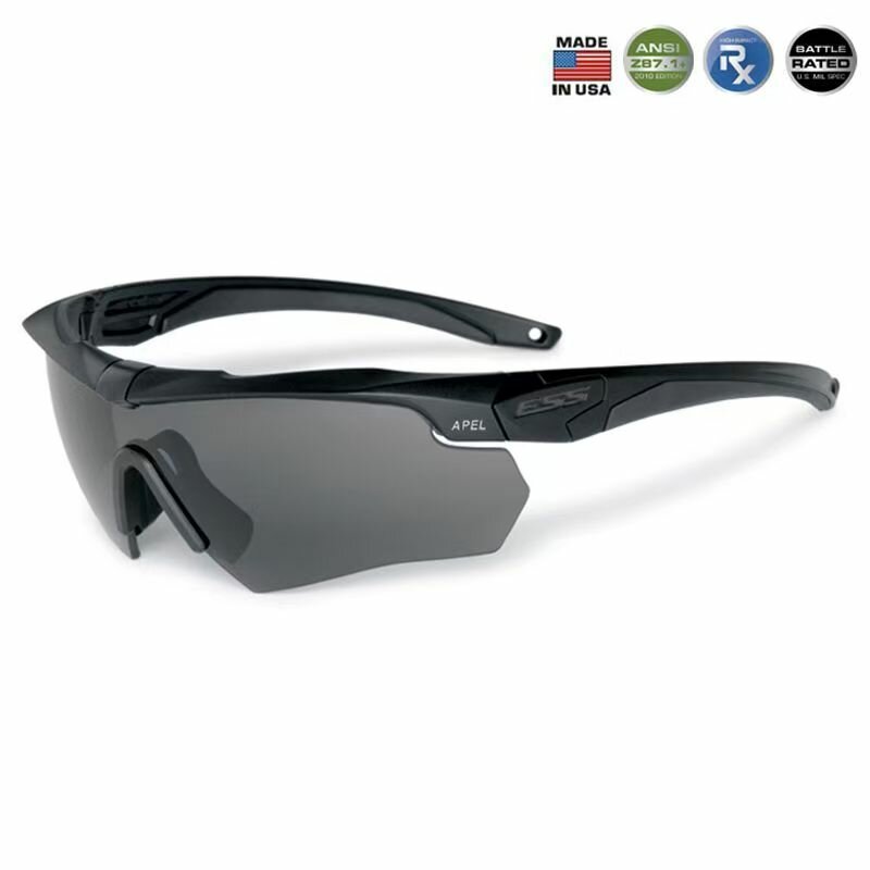 Тактические очки ESS "Crossbow Suppressor", взрывозащищенные, серый