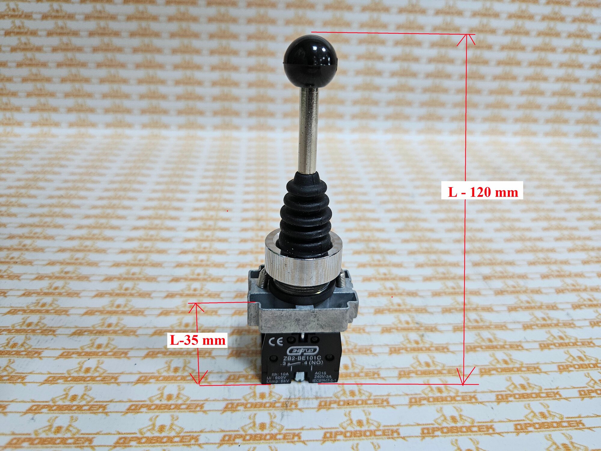 Джойстик-манипулятор для погрузчика, станка, 2 направления XD2-PA12, E0903-0001