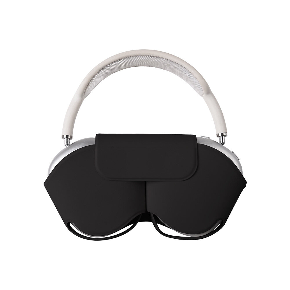 Совместимый чехол для наушников Apple, защитный чехол для AirPods Max, кожаный чехол для наушников, силиконовый защитный чехол, оболочка для наушников
