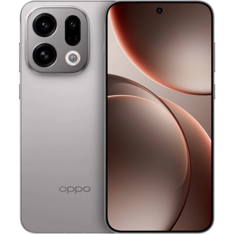 Смартфон OPPO Find X9 Pro, Android, 16GB, 1TB, 6.78", AMOLED, 2 SIM, серый