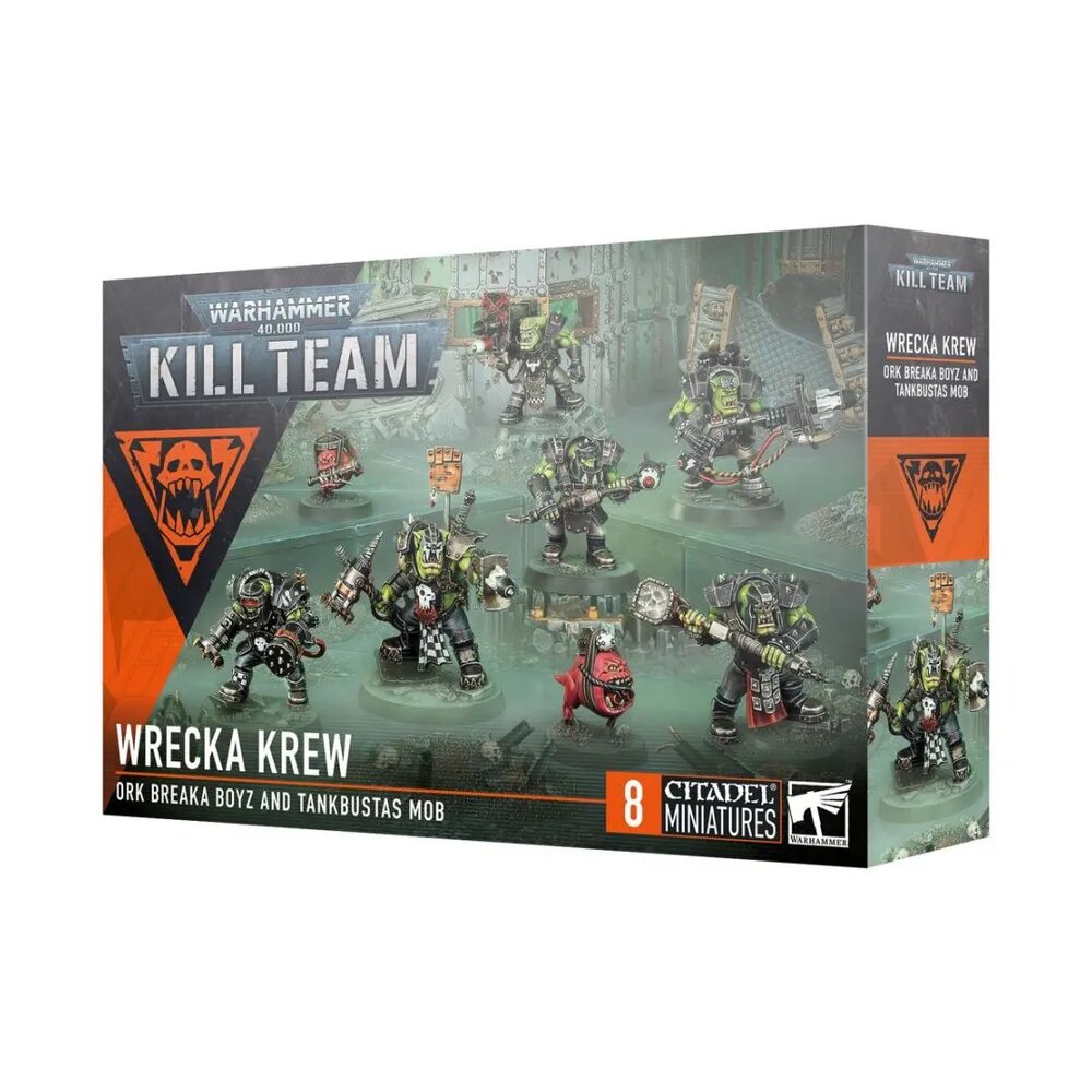 Warhammer 40000 KILL TEAM: WRECKA KREW - Набор миниатюр орков