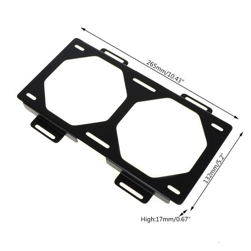 Крепление для вентилятора 120/140 мм, Зеленый