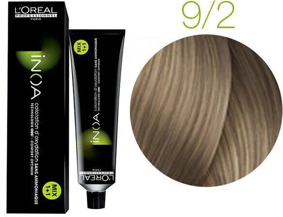 Краска для волос L'Oreal Professional Inoa, 9.2, без аммиака