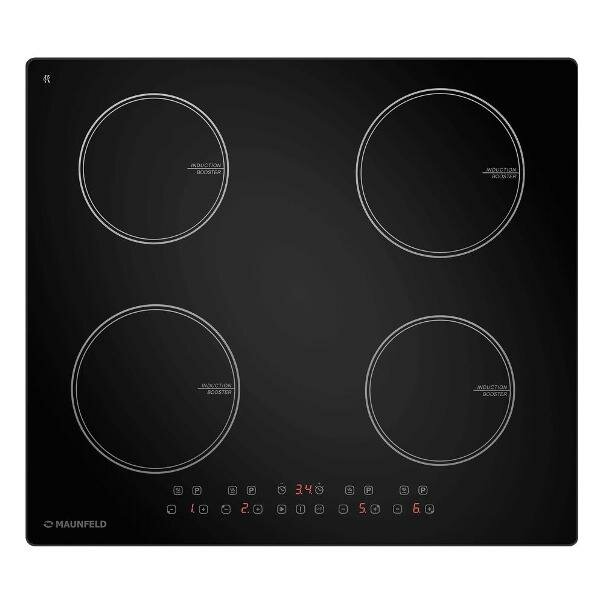 Встраиваемая индукционная панель независимая Maunfeld CVI594BK
