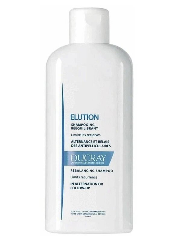 Ducray Мягкий балансирующий шампунь Elution Rebalancing Shampoo, 200 мл