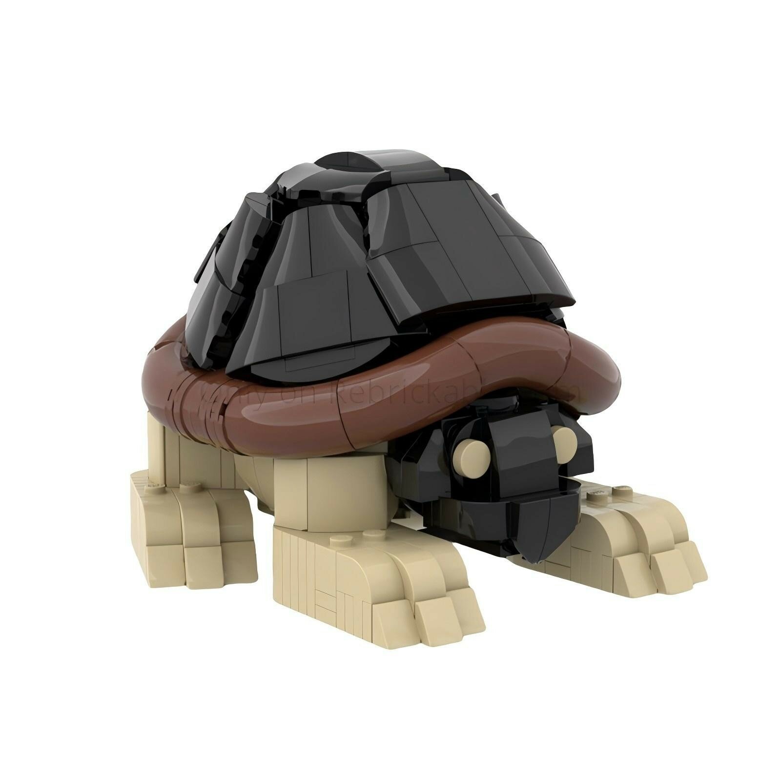 MOC строительные блоки из мелких частиц Супер Марио, анимационная сцена, мальчик вставляет строительные блоки, креативная модель