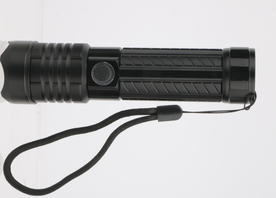 Спот P50 фонарики телескопический зум из алюминиевого сплава USB с дисплеем заряда многофункциональный наружный дальний