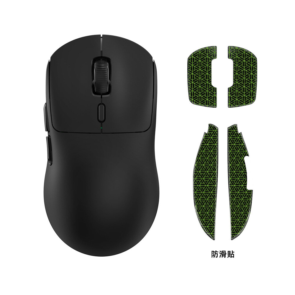KYSONA M600V2 беспроводная игровая мышь с датчиком PAW3395, 55 г, легкая, двойной режим, черная