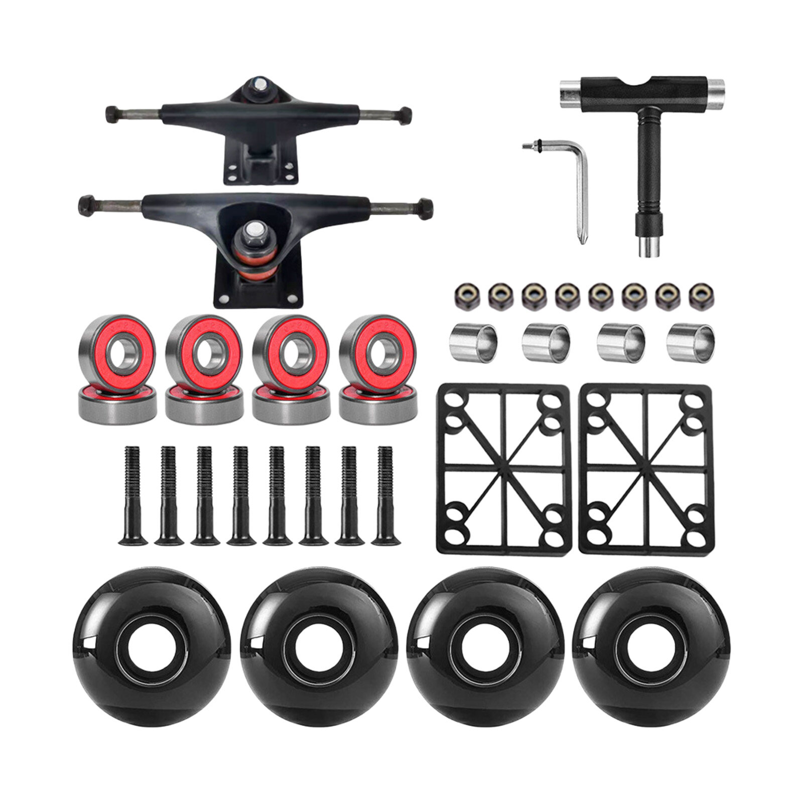 5-дюймовые подвески для скейтборда с улучшенной стабильностью долгих поездок