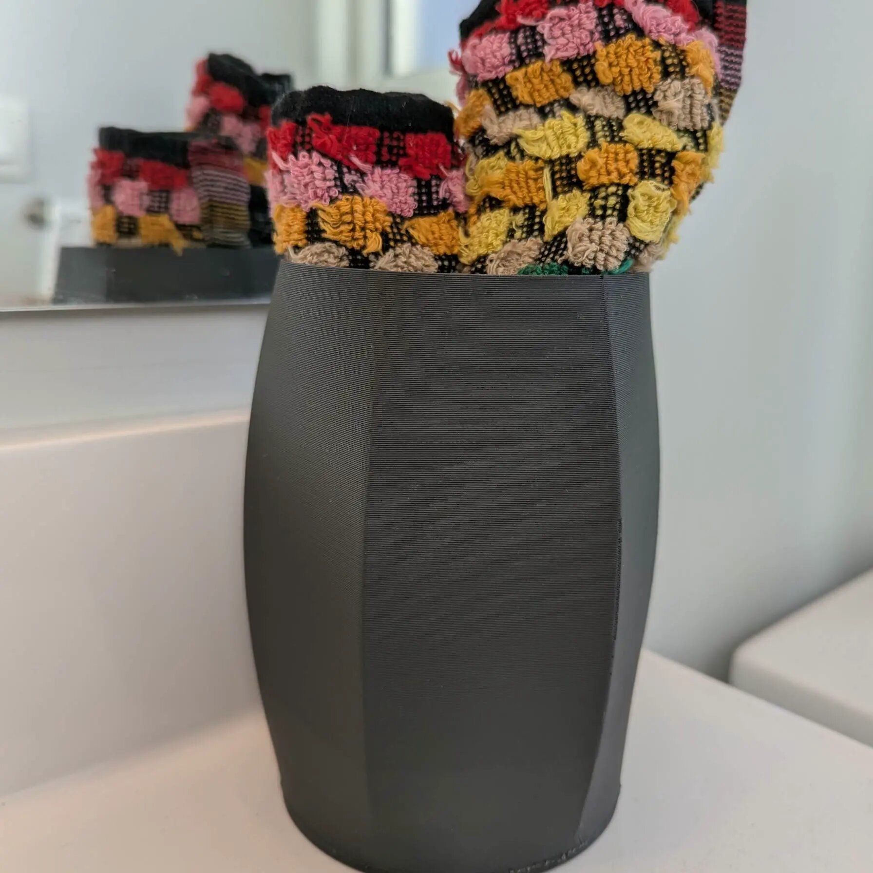 Ваза декоративная дизайнерская, 3D-печать, 3DOPRU арт. VASE-CC-3acce899f74d