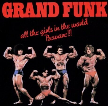 Старый винил, Capitol Records, GRAND FUNK RAILROAD - All The Girls In The World Beware ! (LP , Used)