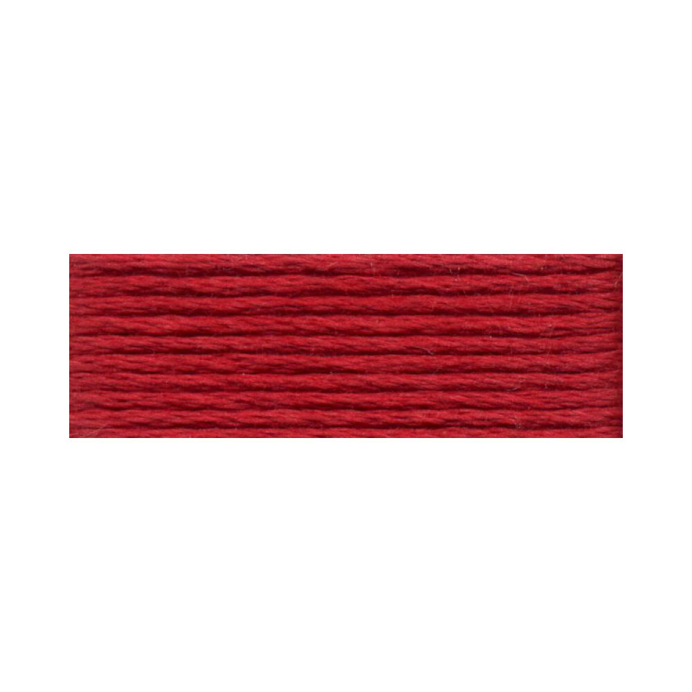 Мулине "DMC" 100% хлопок 8 м №0347 гр. красный