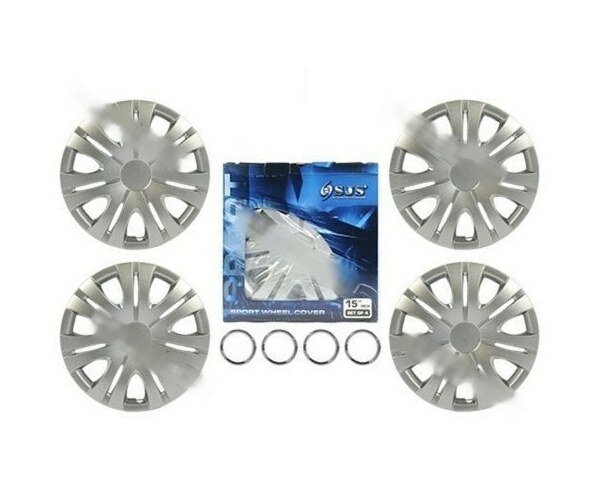 Колпаки r-15 вид toyota 317 гибкие в картонной коробке sjs