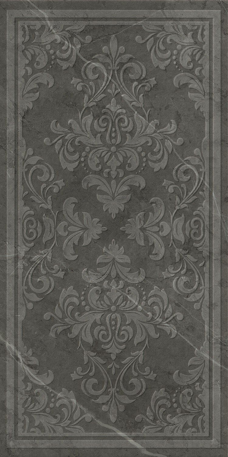 Italon (Россия) Вставка Шарм Эво Антрачит Броккато 30х60 цена за упаковку 1.08 м2, в упаковке 6 шт.