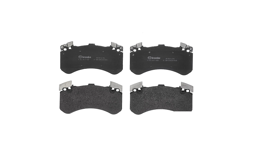 BREMBO P 85 136 (4G0698151F / 4H0698151F / 4H0698151J) колодки тормозные дисковые bentley bentayga (4v1) 3.0 hybrid 201
