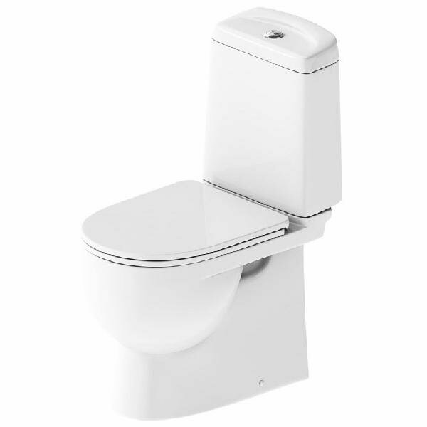 Унитаз-компакт Best Comfort (гориз. выпуск,2-реж. арм, ниж. подв, сид. дюро м/л), SANITA LUXE