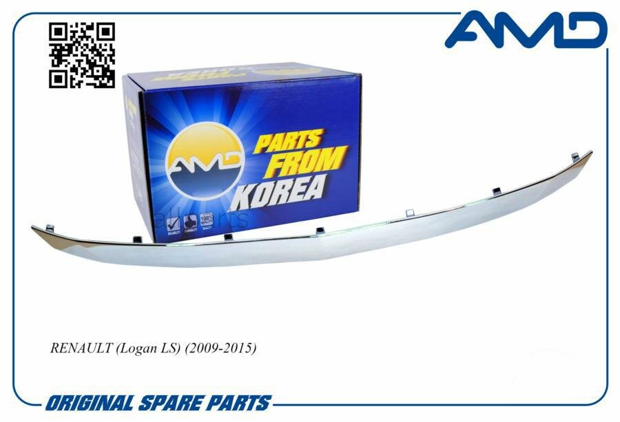 AMD AMD. HD19 Накладка решетки радиатора RENAULT (Logan LS) (2009-2015) HD19 AMD AMD. HD19