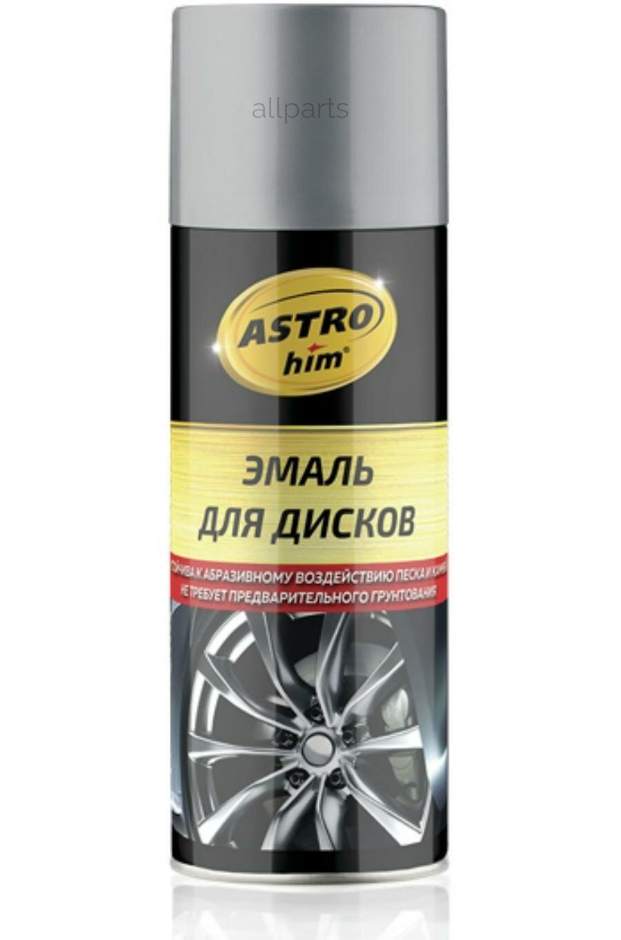 ASTROHIM AC603 Эмаль для дисков, серая, аэрозоль 520 мл ASTROhim AC603