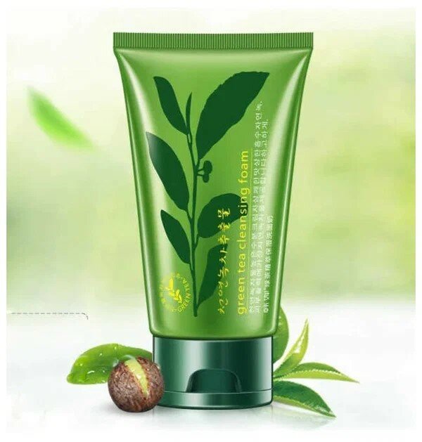 Очищающая пенка Rorec с экстрактом зеленого чая