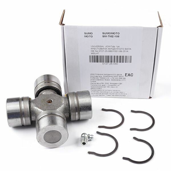 Крестовина карданного вала SM-TMZ-108 SUMOMOTO OEM 0727-25-060 Mazda Titan WGL4T
