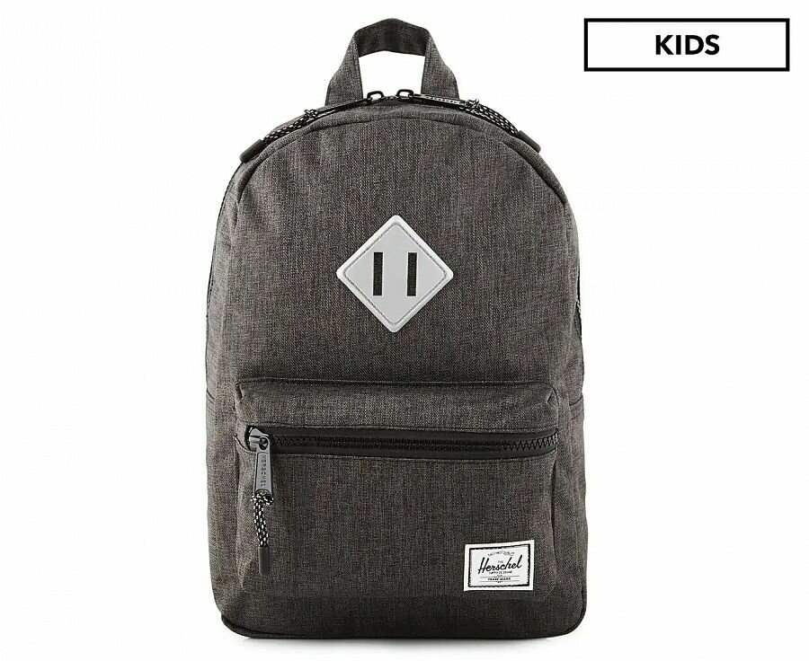 Рюкзак детский Herschel Heritage Kids 10313 (Black Crosshatch Silver Reflective 9L)