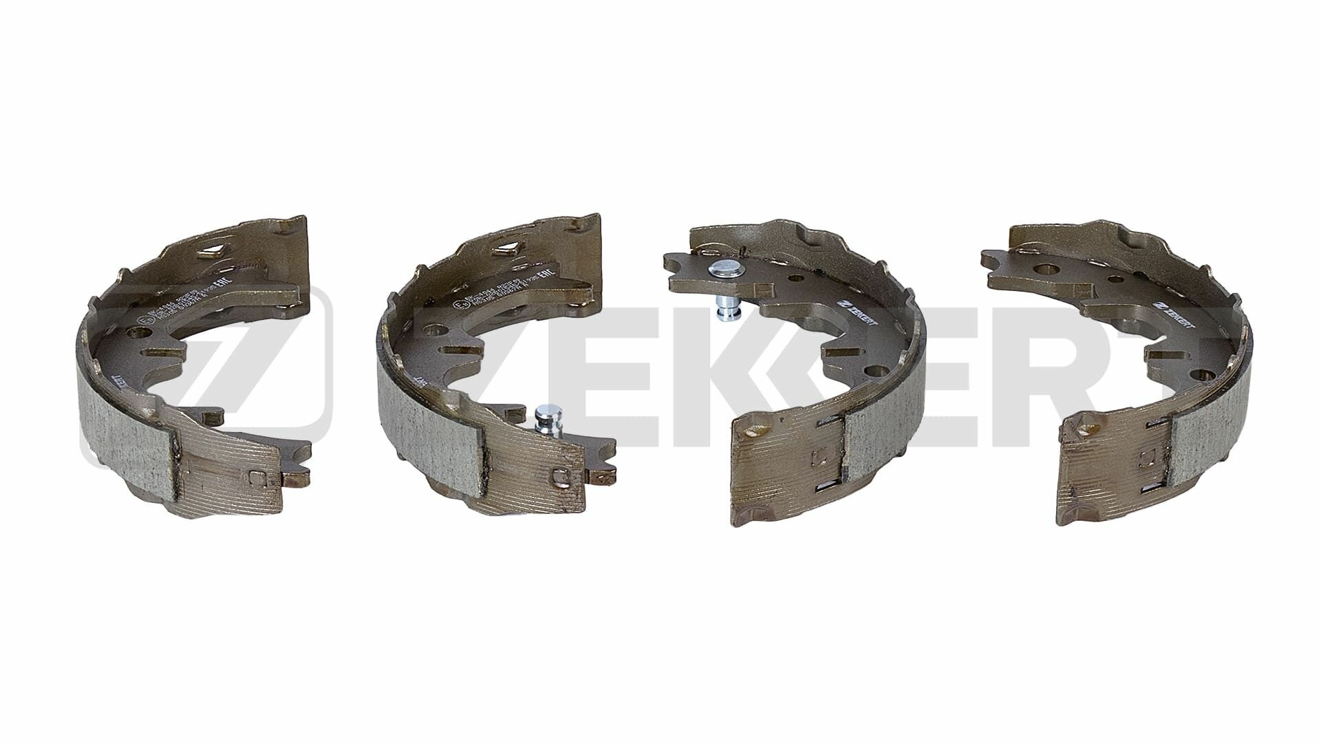 Колодки тормозные стояночного тормоза, ручника задние для Toyota Avensis T220 (с 1997 г), Lexus ES 300 (с 1991 г), RX 300 (с 2000 г) барабанные арт bk-4044