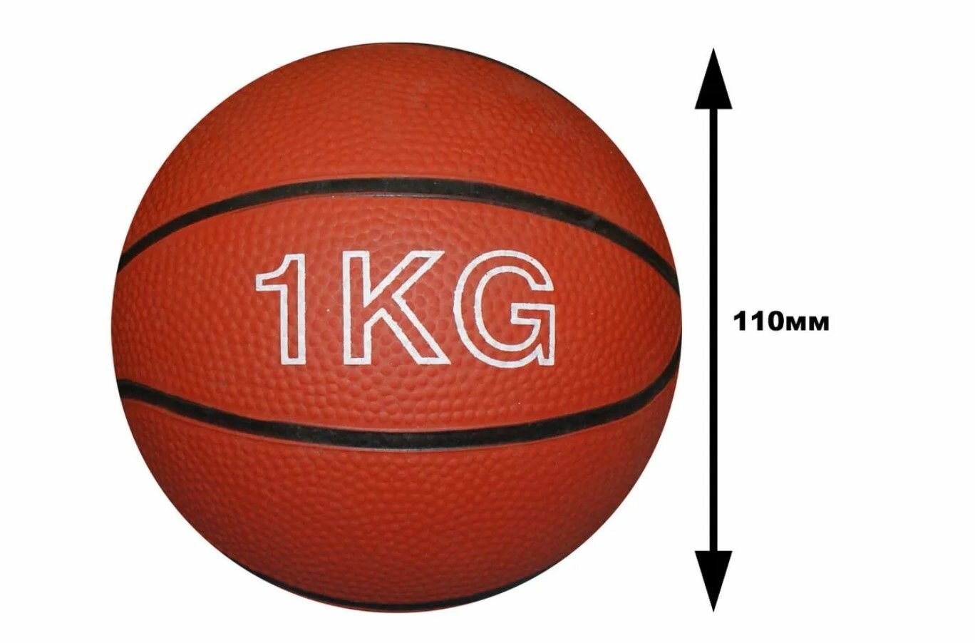 Медбол (Мяч для атлетический упражнений) 1кг B-1KG 00380