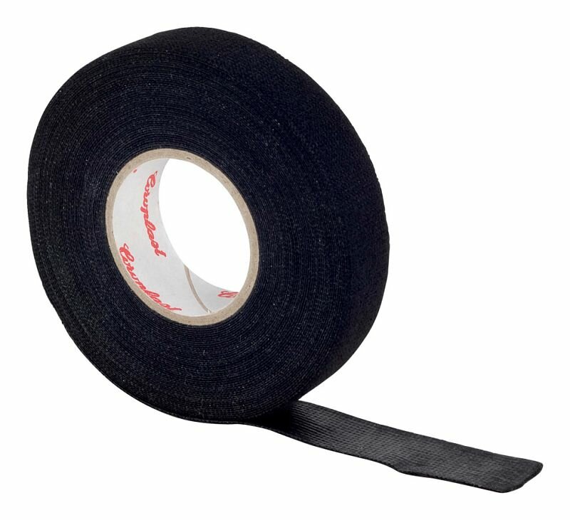 Изолента тканевая ширина 19 мм длина 25 м черная