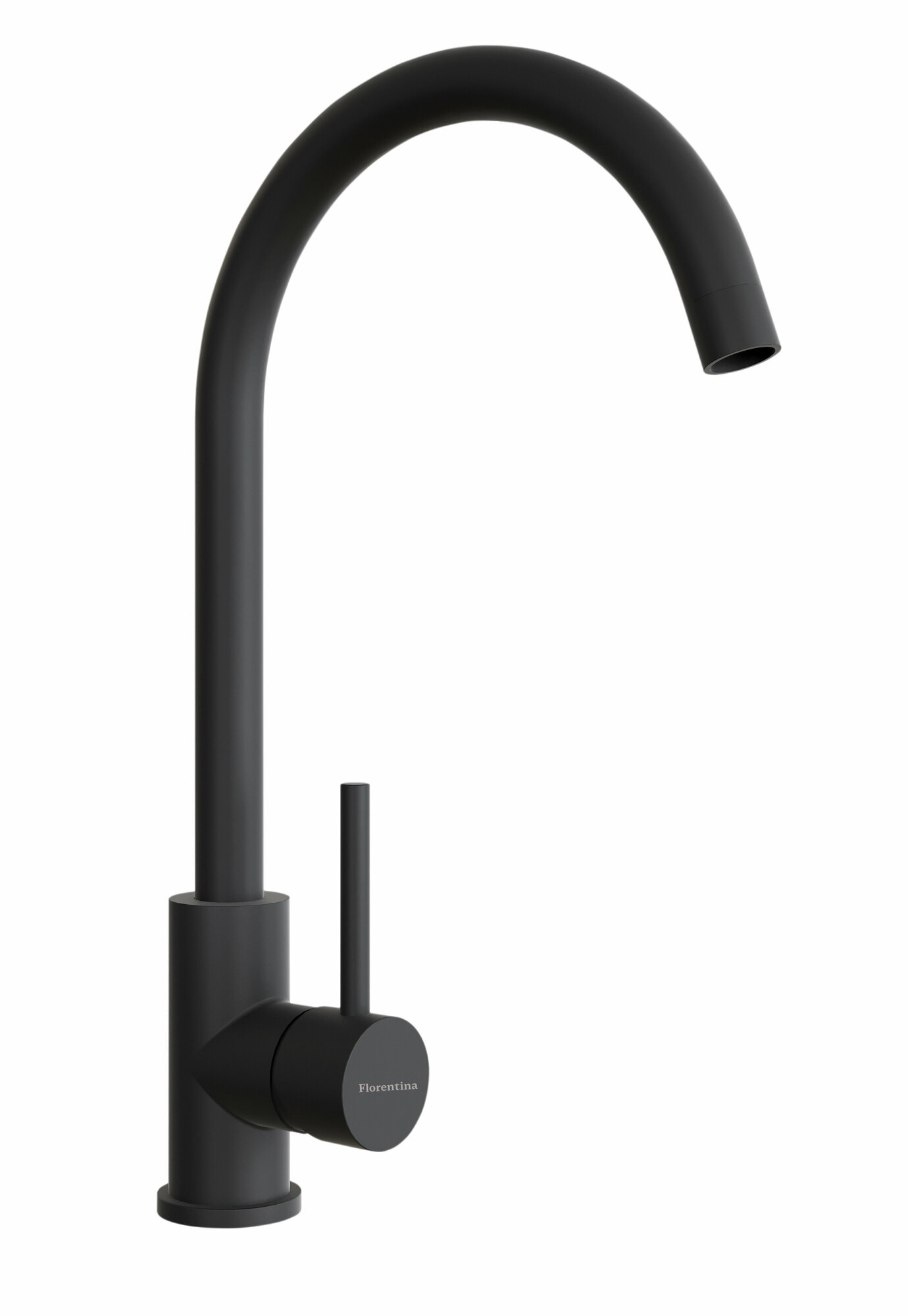 Смеситель для кухни FLORENTINA Альфа (313.01H.1123.501) Нуар