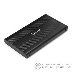 Внешний корпус 2.5" Gembird EE2-U3S-5, черный, USB 3.0, SATA, металл