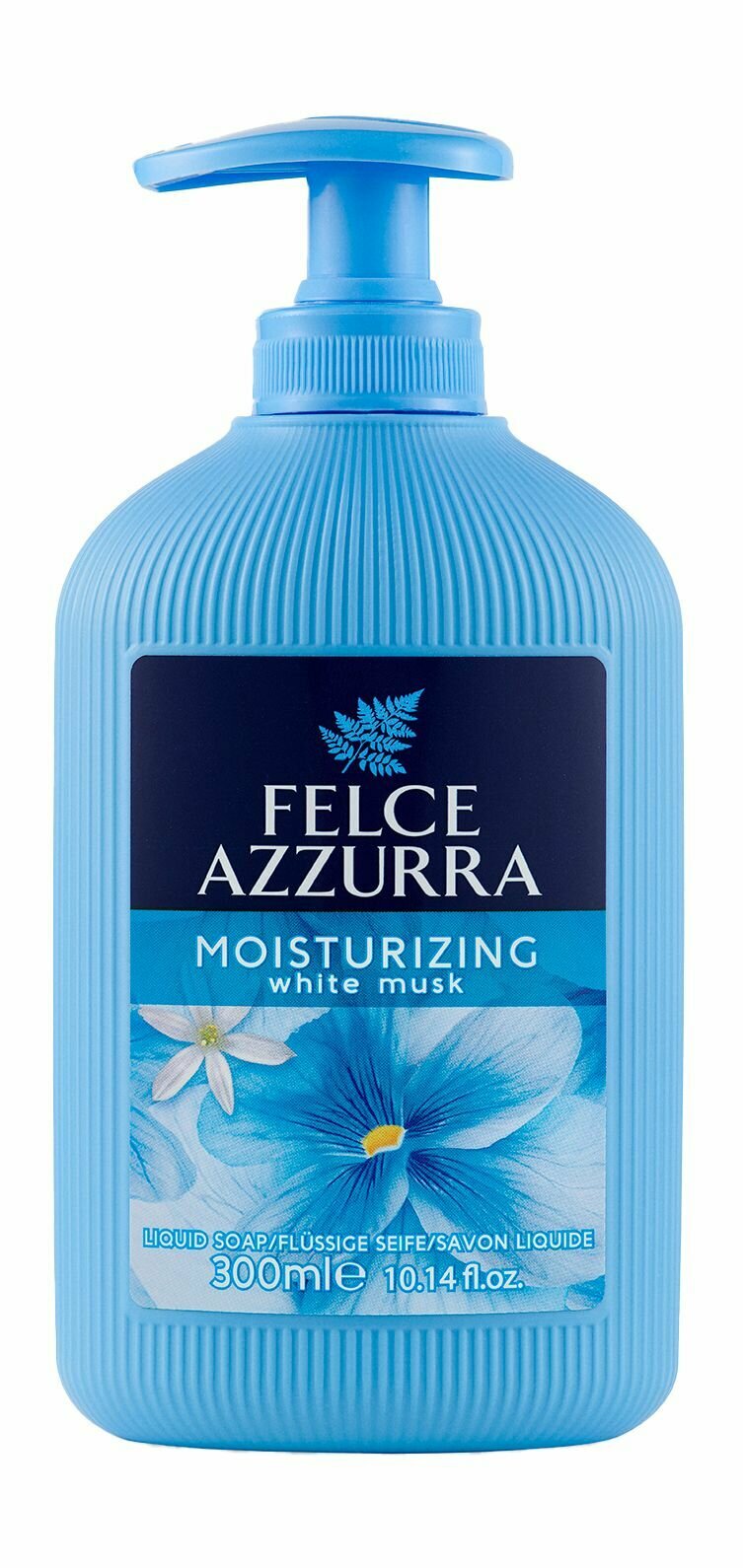 FELCE AZZURA Жидкое мыло "Увлажнение" Белый Мускус, 300 мл