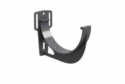 Кронштейн желоба slider Классика 120 ПВХ Grand Line графит - 10 шт