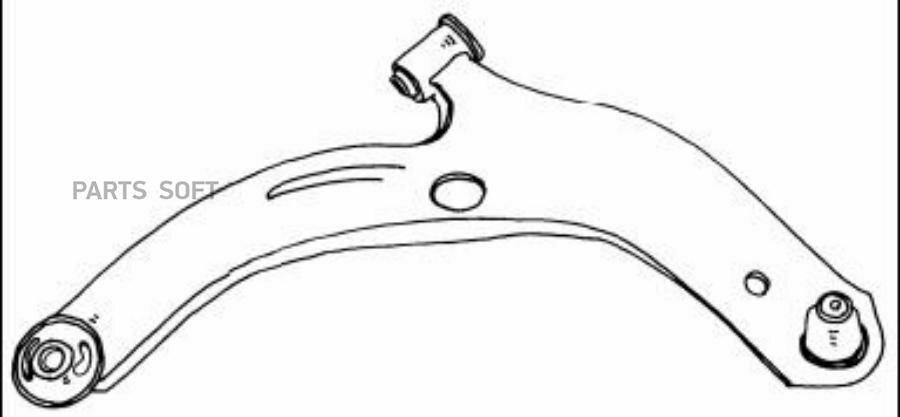 SH AUTO PARTS SH-31013 Рычаг подвески нижний правый MAZDA 323 99-01 TIERRA/PROTEGE ()
